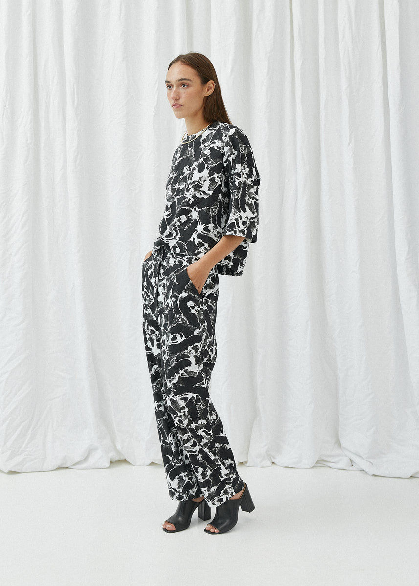 JACKIE PANTS PRINT – August
