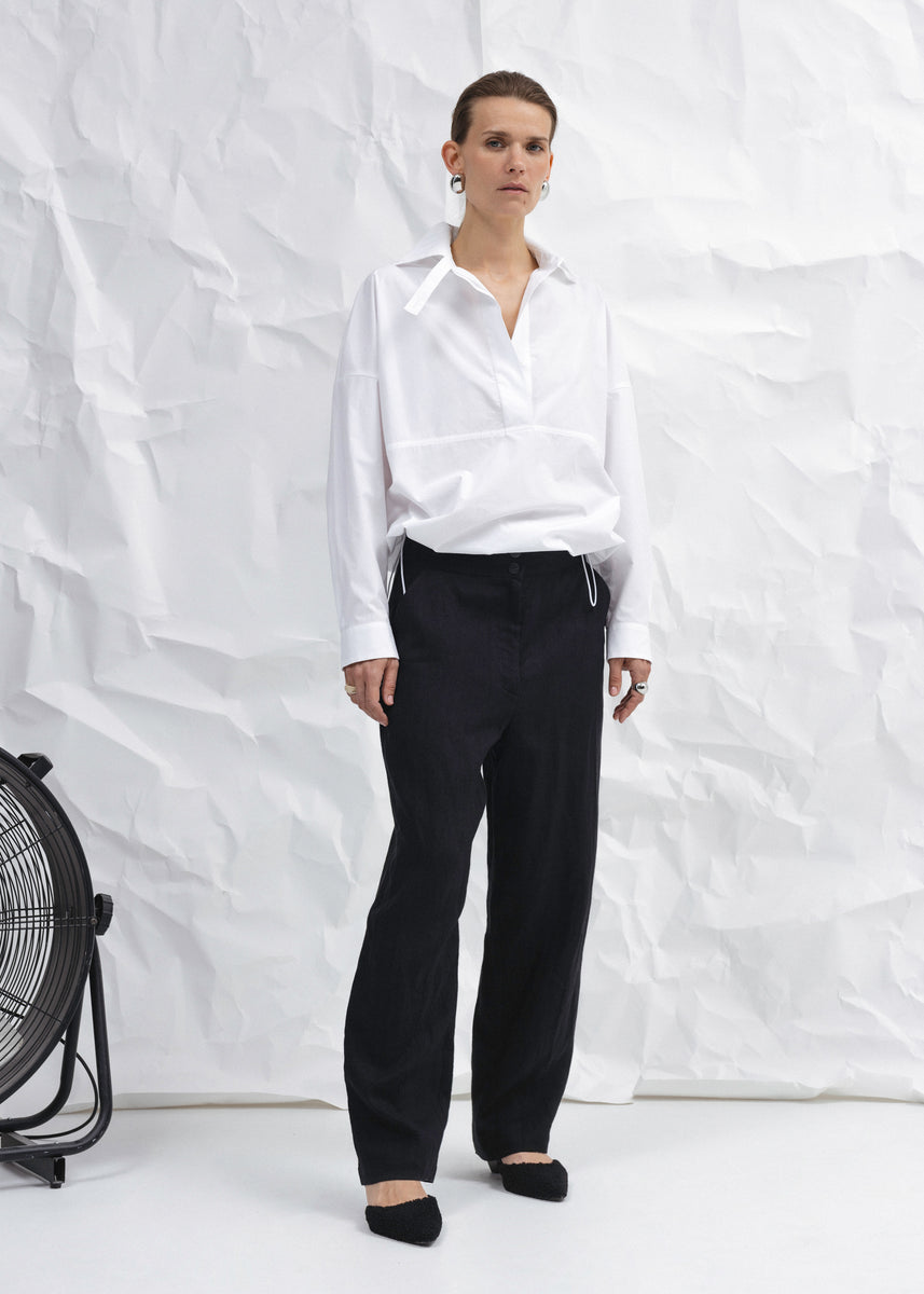 JACKIE pants linen – August